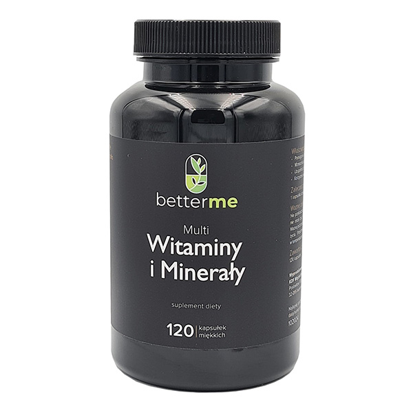 Witaminy i minerały 100% RWS (Multiwitamina) 120 szt